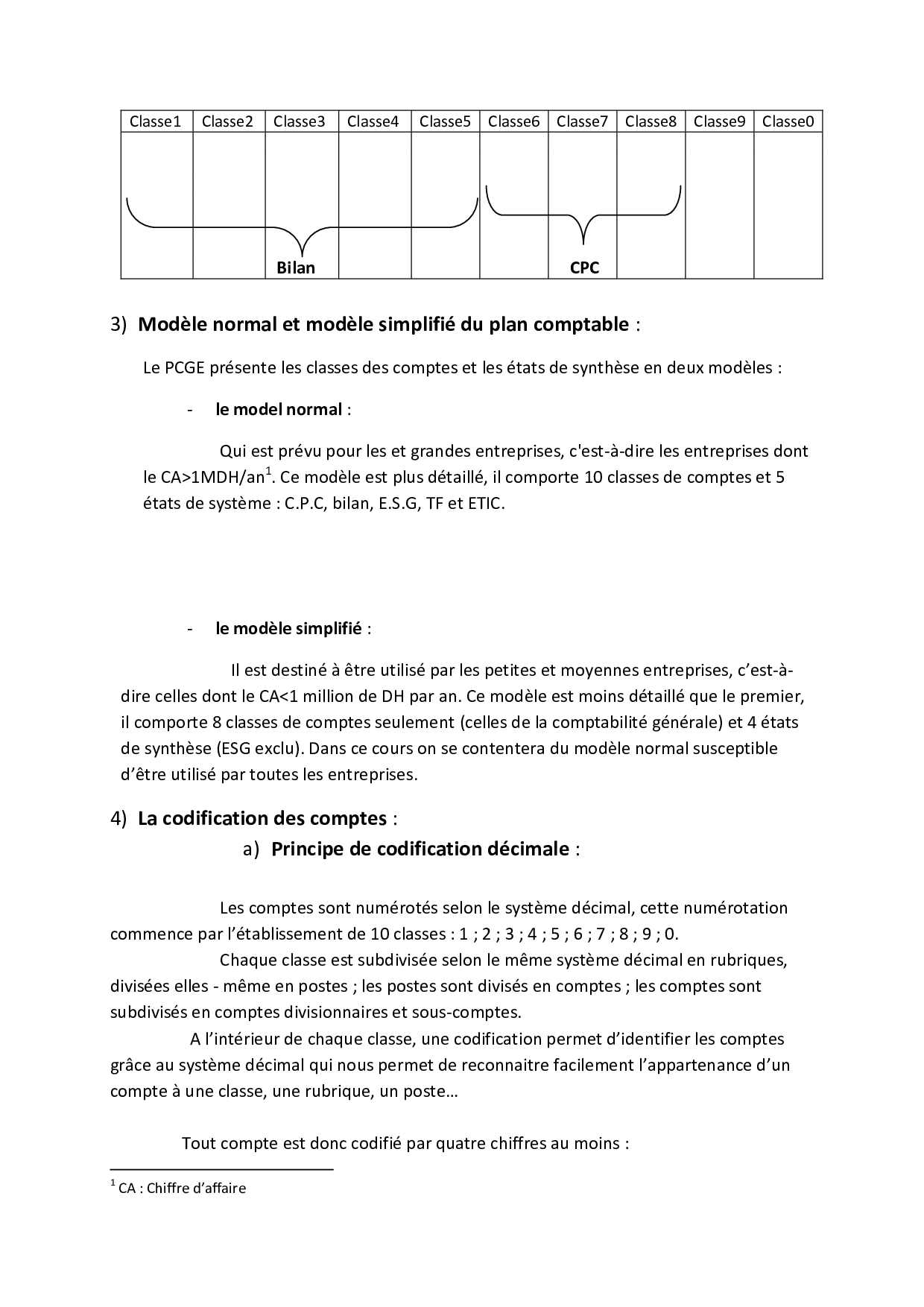 Le PCGE (Plan Comptable Général des Entreprises) - AlloSchool