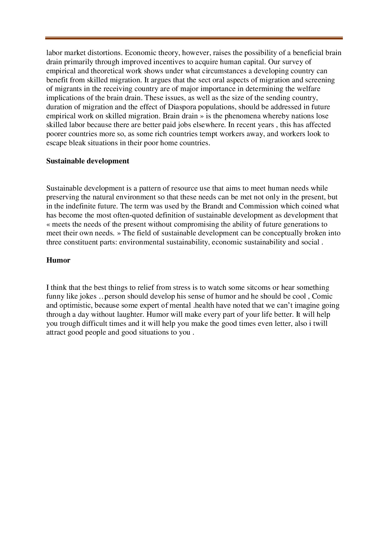 Exemples Of Writing English BAC AlloSchool