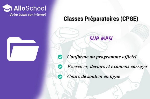MPSI - AlloSchool