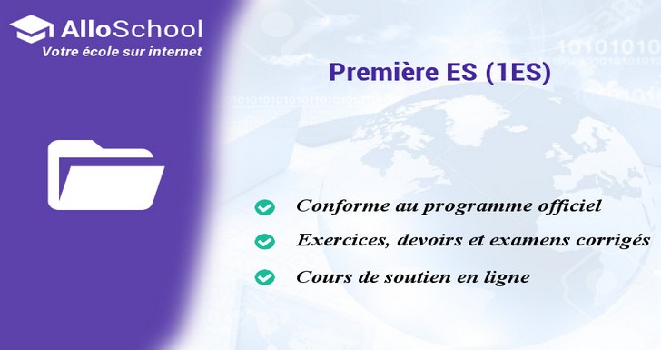 Première ES (1ES) - AlloSchool
