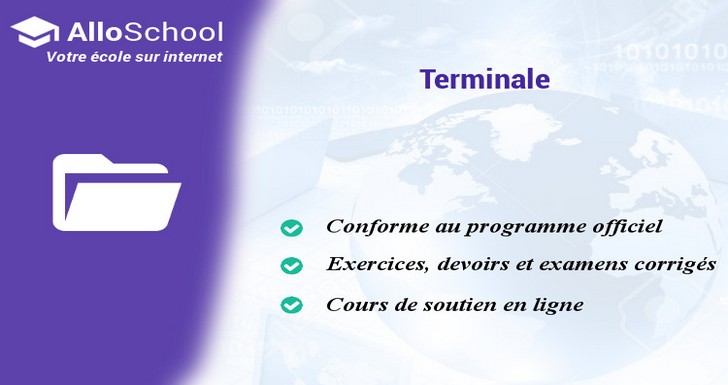 Terminale - AlloSchool