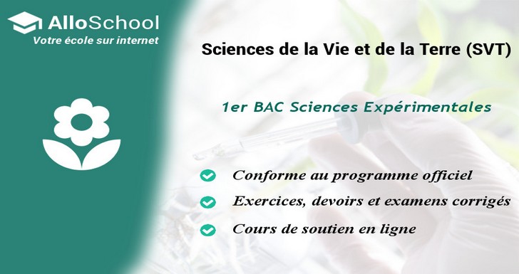 Programme pédagogique - SVT 1 Bac Sc.Exp BIOF - AlloSchool