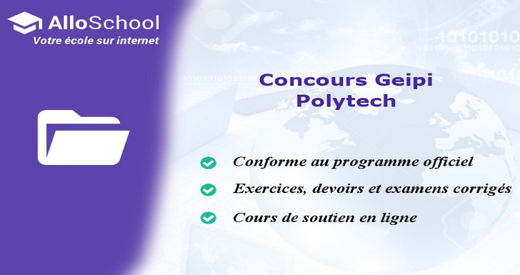 Concours Geipi Polytech 2019 Série S - Mathématiques & Physique-Chimie ...