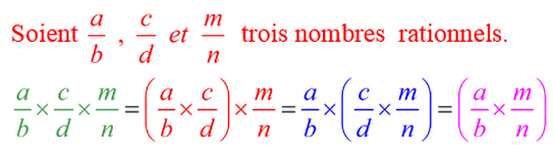 Séance 5 - Multiplication et division des nombres rationnels - AlloSchool